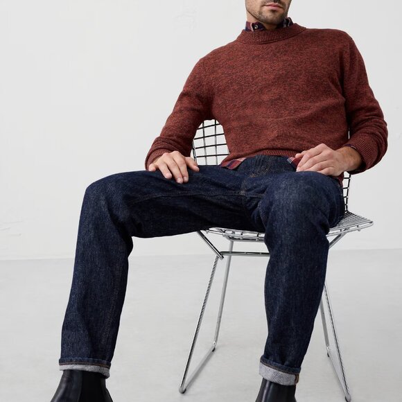 Banana Republic | Sweaters | Banana Republic Mens Large Rust Red ...